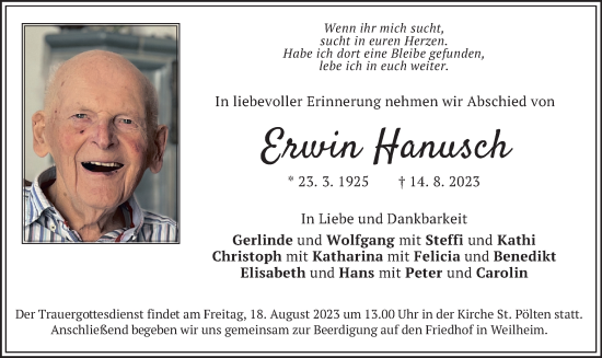 Traueranzeigen | Trauer.de