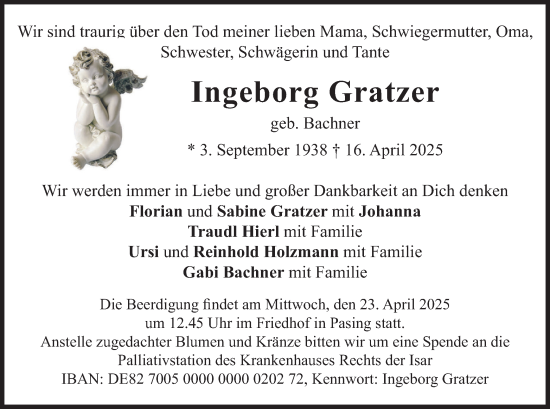 Traueranzeigen der letzten 14 Tage | Trauer.de
