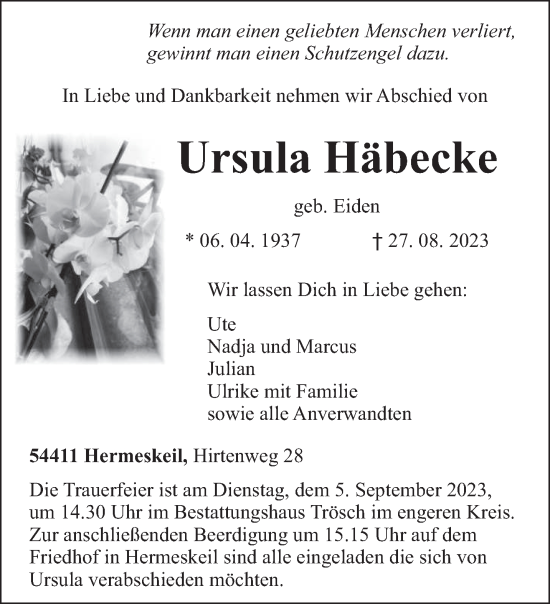 Traueranzeigen | Trauer.de