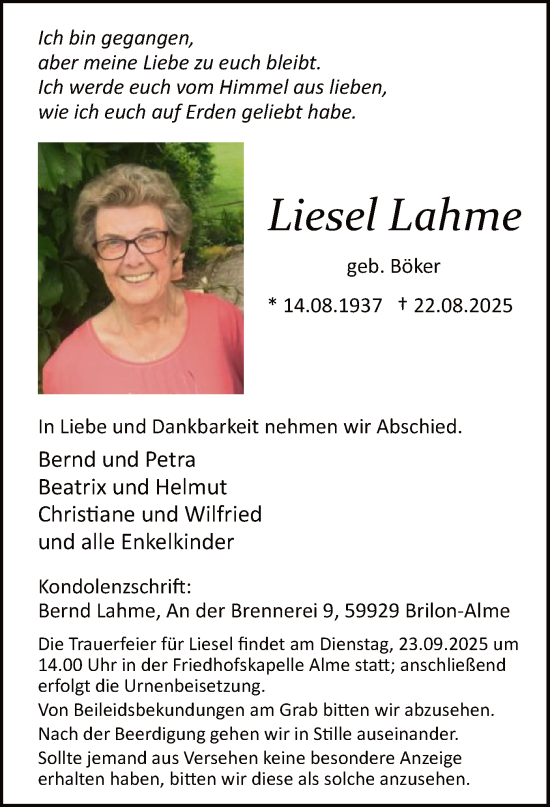 Traueranzeigen | Trauer.de